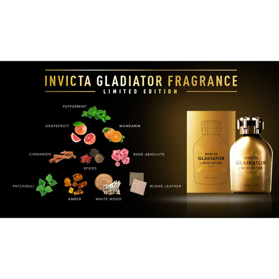 Invicta Gladiator Limited Edition Spray 3.4 oz Fragrances 886678530342 ...