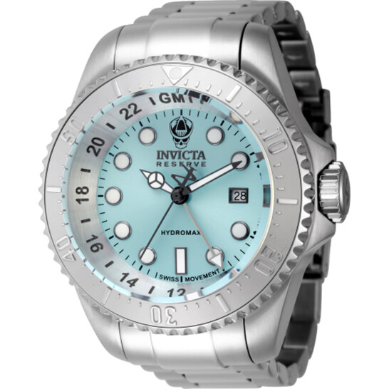 Invicta Hydromax GMT Date Quartz Turquoise Dial Men's Watch 45472 ...
