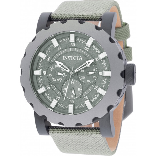 Invicta I-Force Quartz Olive Green Dial Men's Watch 47586 886678633449 ...