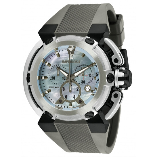 Invicta Imperious X-Wing Light Blue Mother of Pearl Dial Men's Watch ...