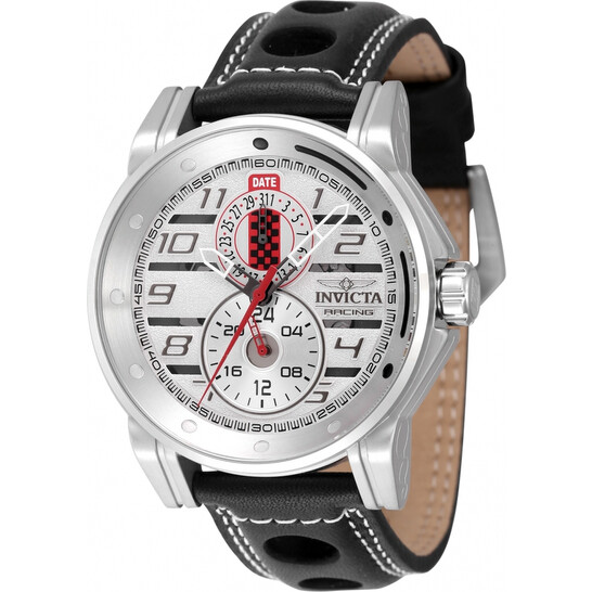 Invicta Invicta Racing GMT Quartz Silver Dial Men's Watch 47536 ...
