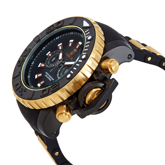 Invicta Jason Taylor Chronograph Black Dial Men's Watch 23719 ...