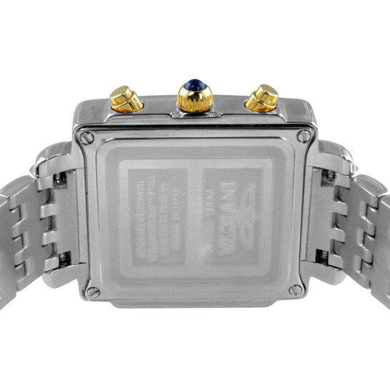Invicta Ladies Square Angel Diamond Two-Tone Chronograph Watch 5374 ...