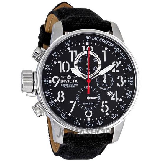 Invicta Lefty Force Chronograph Black Dial Men's Watch 1512 ...