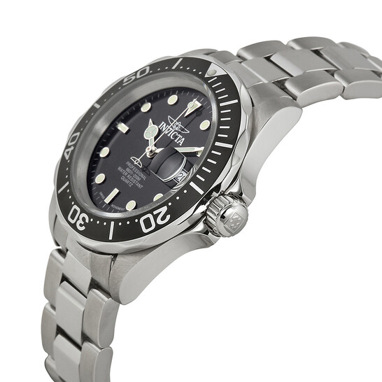 Invicta Pro Diver Mako Swiss Quartz Black Dial Men's Watch 9307 ...
