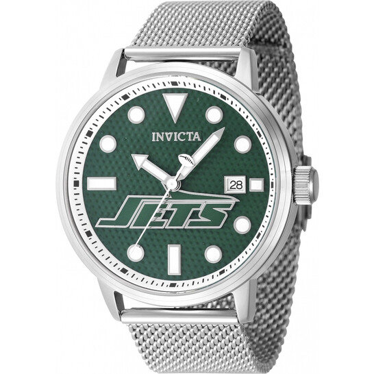Invicta Nfl New York Jets Quartz Green Dial Men's Watch 47980 ...