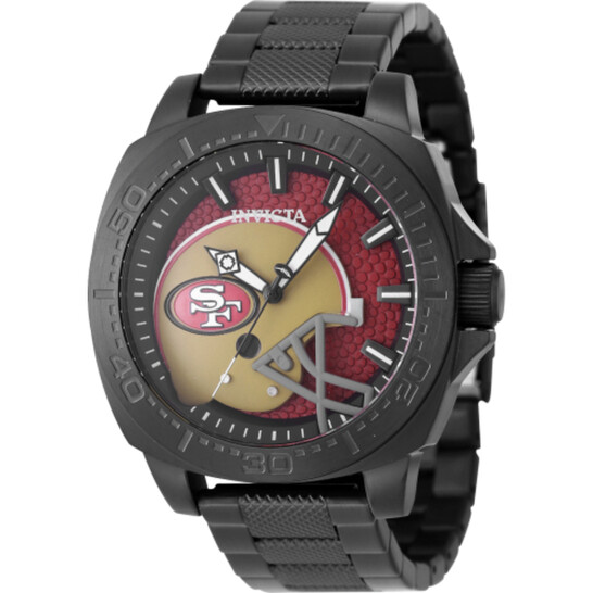Invicta NFL San Francisco 49ers Quartz Men's Watch 47870 886678638123 ...