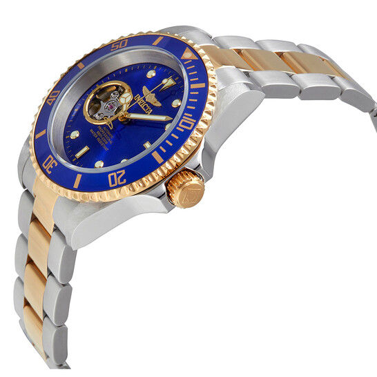 Invicta Pro Diver Automatic Blue Dial Two-tone Men's Watch 21719 ...