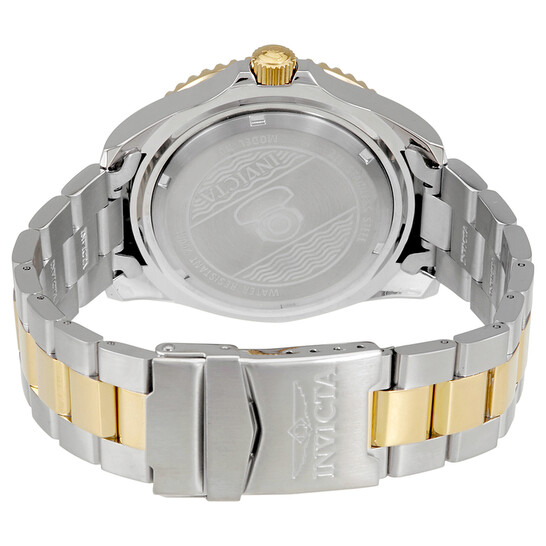 Invicta Pro Diver Black Dial Black Bezel Two-tone Men's Watch 17150 ...