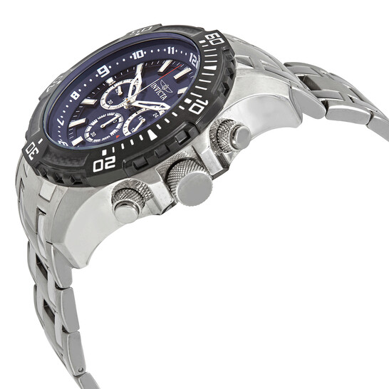 Invicta Pro Diver Chronograph Blue Dial Men's Watch 25779 886678311415 ...