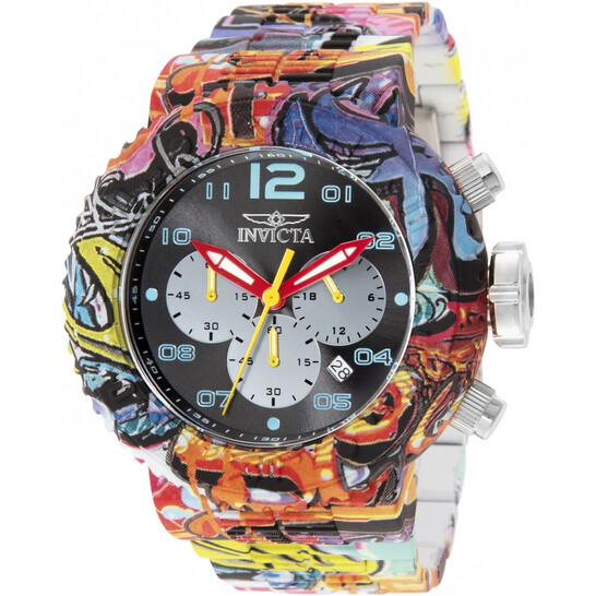 Invicta Pro Diver Chronograph GMT Quartz Men's Watch 36779 886678450497 ...