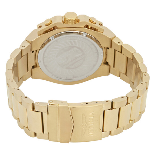 Invicta Pro Diver Chronograph Gold Dial Men's Watch 25830 886678312122 ...