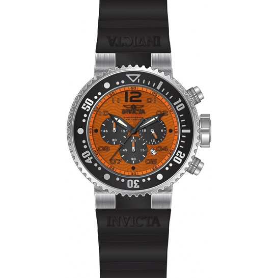 Invicta Pro Diver Chronograph Orange Dial Men's Watch 26733 ...