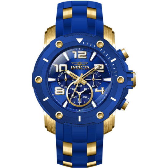 Invicta Pro Diver Chronograph Quartz Blue Dial Men's Watch 40814 ...