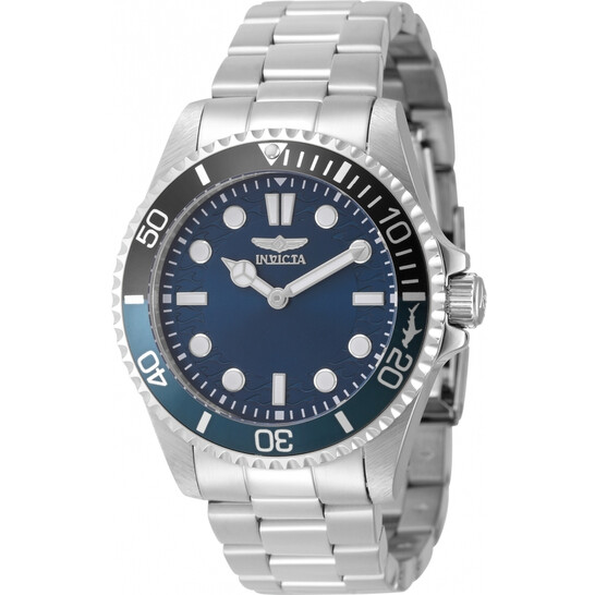 Invicta Pro Diver Quartz Blue Dial Batman Bezel Men's Watch 49704 ...