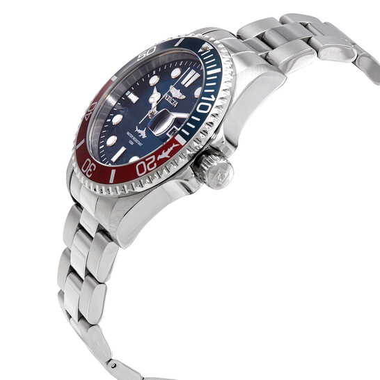 Invicta Pro Diver Quartz Blue Dial Pepsi Bezel Men's Watch 30951 ...