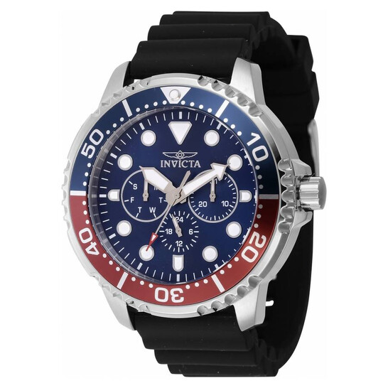 Invicta Pro Diver Quartz Blue Dial Pepsi Bezel Men's Watch 47231 ...