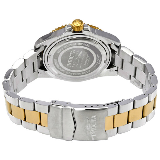 Invicta Pro Diver Quartz Gold Dial Two-tone Men's Watch 30948 ...