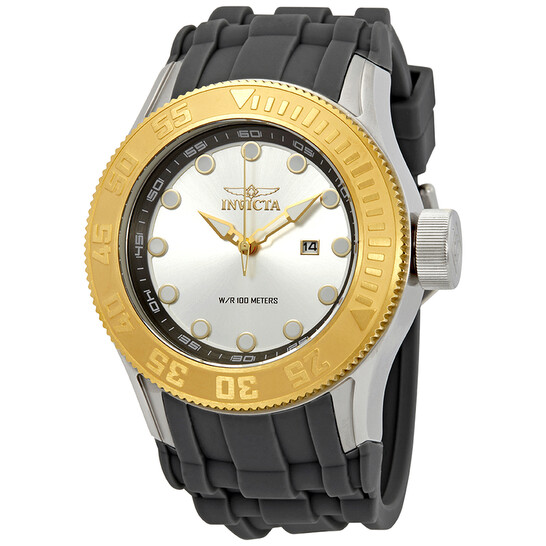 Invicta Pro Diver Silver Dial Men's Watch 22241 886678272624 - Pro ...