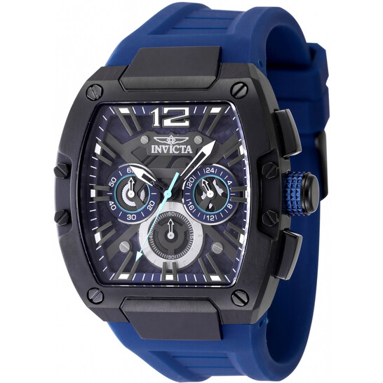 Invicta Racing Chronograph GMT Quartz Blue Dial Men's Watch 48475 ...