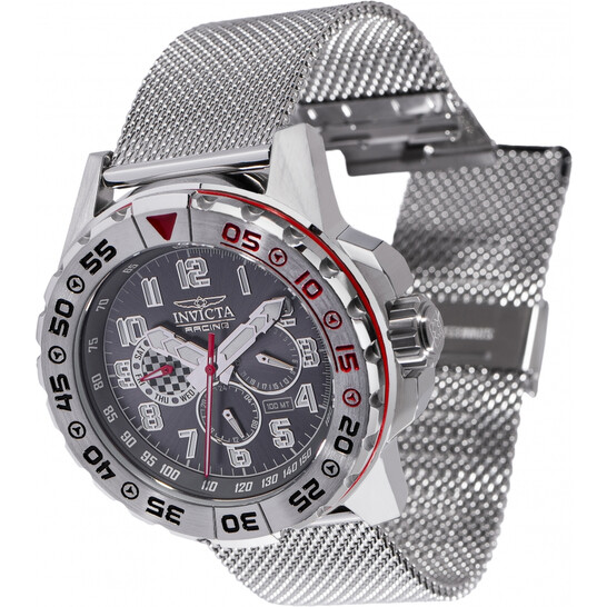 Invicta Racing Quartz Gunmetal Dial Unisex Watch 47213 886678625321 ...