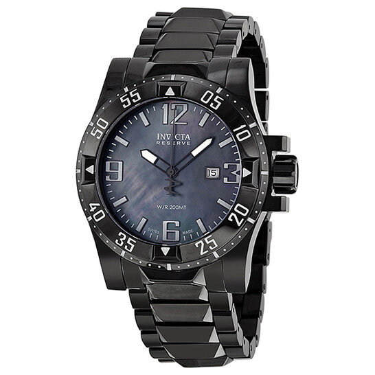 Invicta Reserve Excursion Mother of Pearl Men's Watch 0516 843836005166 ...