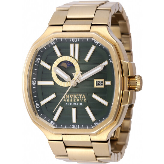 Invicta Reserve Object D Art GMT Automatic Green Dial Men's Watch 45576 ...
