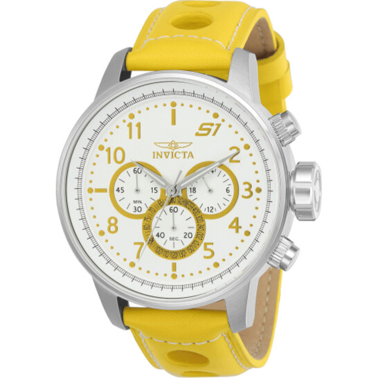Invicta S1 Rally Chronograph GMT Quartz White Dial Men's Watch 24081 886678292509 - Watches, S1 ...