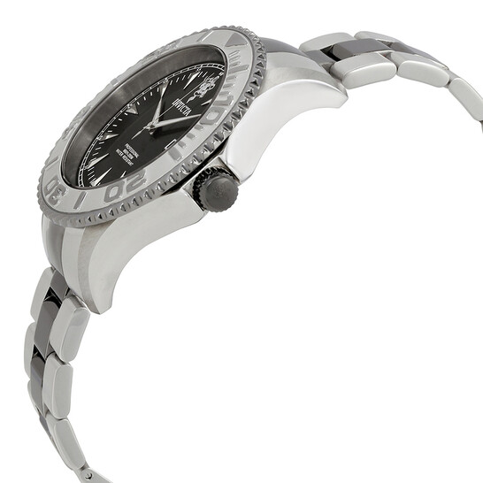 Invicta Sea Base Black Dial Stainless Steel Men's Watch 17973 ...