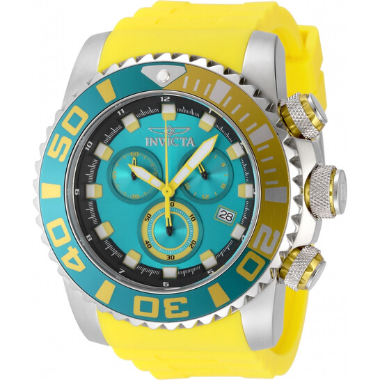 Invicta Sea Hunter Chronograph GMT Quartz Blue Dial Men's Watch 48983 ...