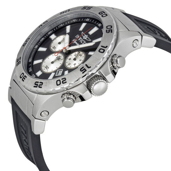 Invicta Signature II Ralford Chrono Black Dial Men's Watch 7442 ...