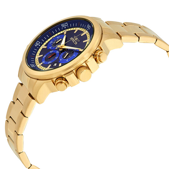 Invicta Specialty Chronograph Blue Dial Men's Watch 19241 886678237142 ...
