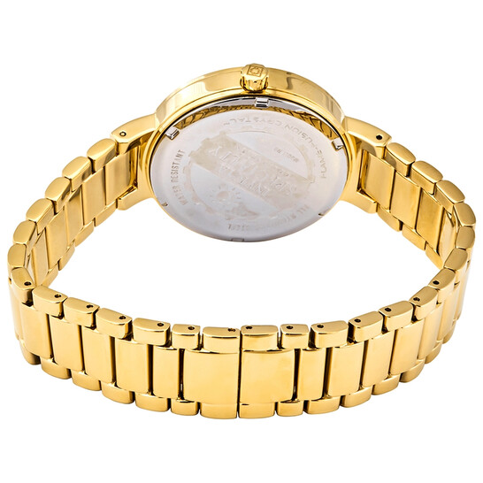 Invicta Specialty Crystal Gold Dial Gold-tone Ladies Watch 27001 ...