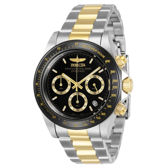 Invicta Speedway Black Dial Men's Watch 36743 886678450138 - Watches ...