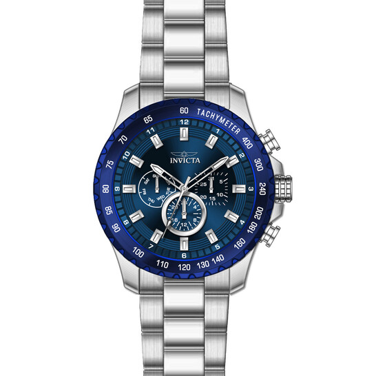 Invicta Speedway Chronograph Blue Dial Men's Watch 24212 886678293810 ...