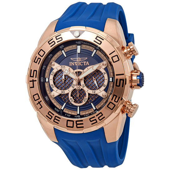 Invicta Speedway Chronograph Blue Dial Men's Watch 26305 886678316991 ...