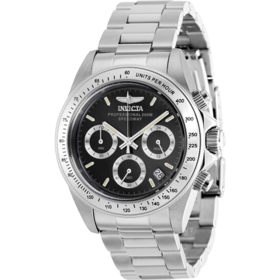 Invicta Speedway Chronograph GMT Quartz Black Dial Men's Watch 37168 ...