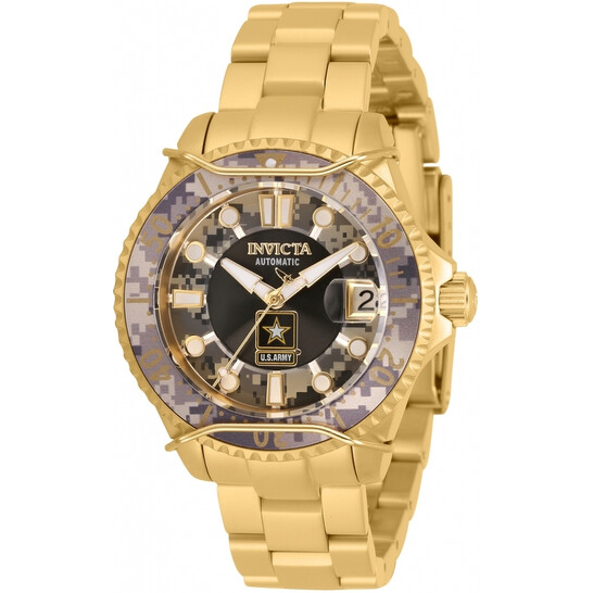 Invicta U.S. Army Automatic Camouflage Dial Ladies Watch 31857 ...