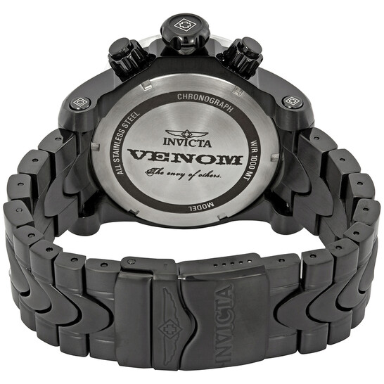 Invicta Venom Chronograph Silver Dial Men's Watch 23898 886678290512 ...