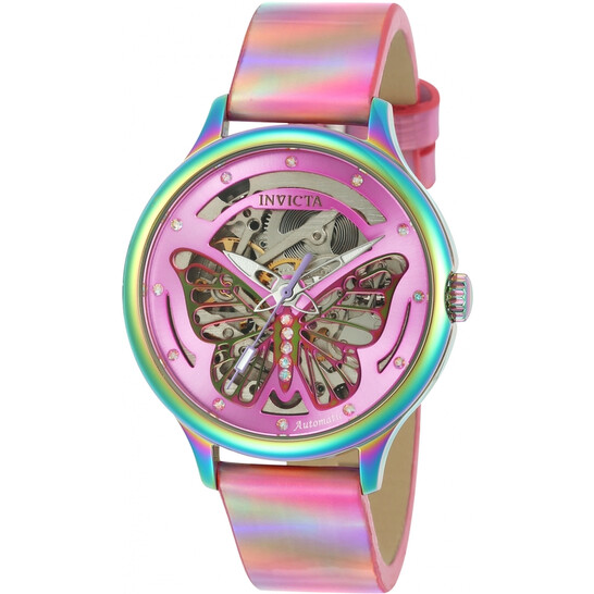 Invicta Wildflower Iridescent Automatic Ladies Watch 24567 886678297498 ...