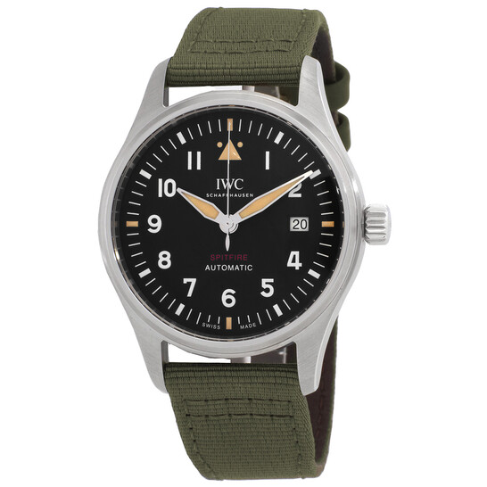 IWC Pilots Automatic Black Dial Men's Watch IW326805 - Watches, Pilot - Jomashop