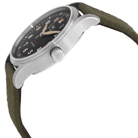 IWC Pilots Automatic Black Dial Men's Watch IW326805 - Watches, Pilot - Jomashop