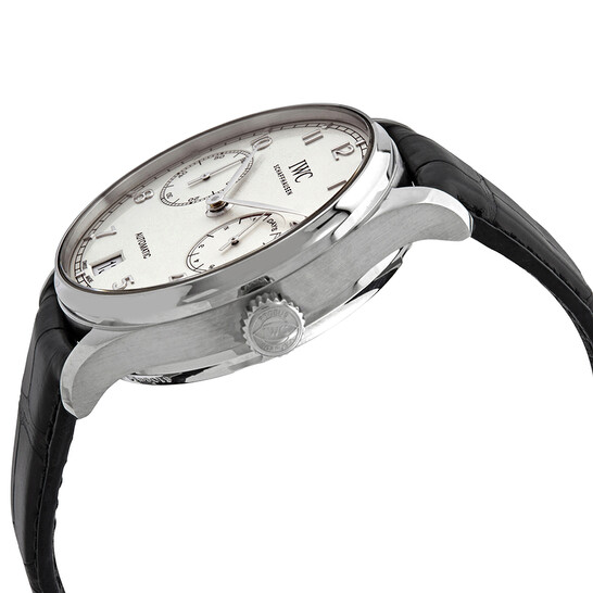 IWC Portugieser Automatic Silver Dial Men's Watch IW500712 ...