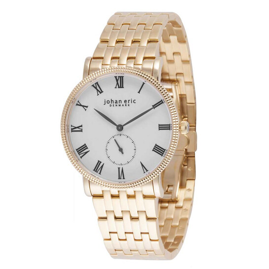 Johan Eric Holstebro White Dial Men's Watch JE-H1000-09-001B ...