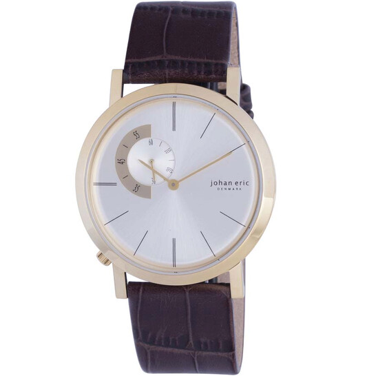 Johan Eric Randers Gold-tone Steel Silver Sunray Dial Watch JE1500-14 ...
