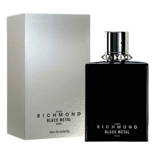 John Richmond Men's Black Metal EDT 3.4 oz Fragrances 8011889625026 ...