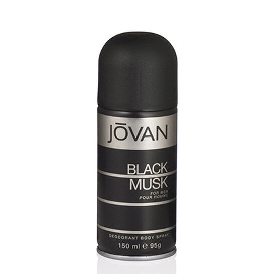 Jovan Men's Black Musk Deodorant Body Spray Spray 5 oz Fragrances 00 ...