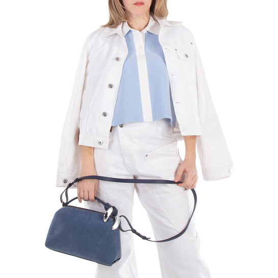 JW Anderson JWA Corner Shoulder Bag HB0583-LA0335-NAVY 5057543524765 ...