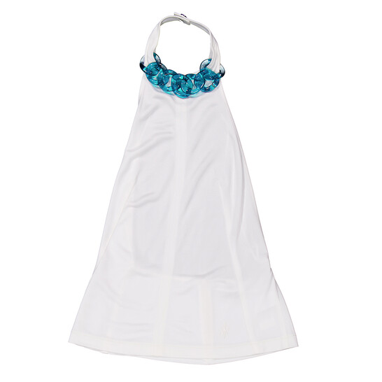 JW Anderson Ladies Off White Chain-Link Halterneck Top, Brand Size 10 ...