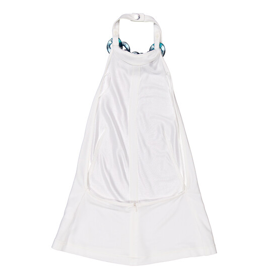 JW Anderson Ladies Off White Chain-Link Halterneck Top, Brand Size 10 ...